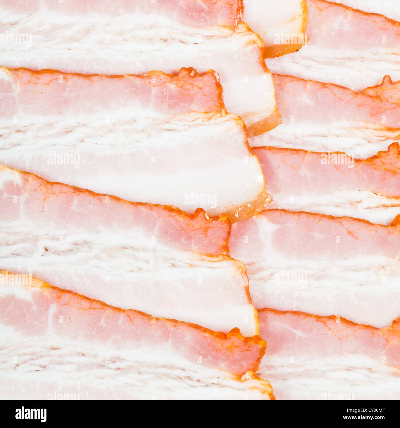 Morceaux de bacon Banque de photographies et d’images à haute ...