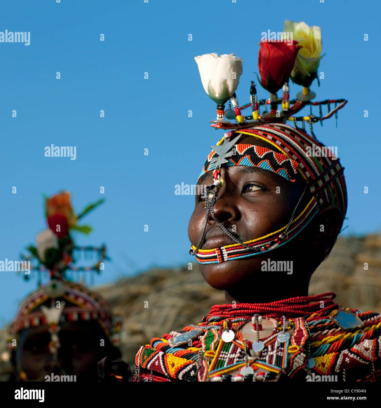 Femme tribale rendille Banque de photographies et d’images à haute résolution - Alamy