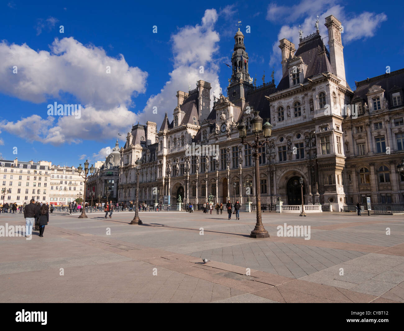 La mairie de paris Banque de photographies et d’images à haute ...
