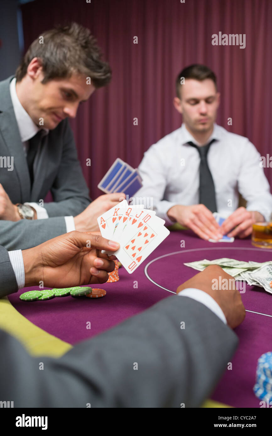 Quinte flush royale Banque de photographies et d’images à haute ...