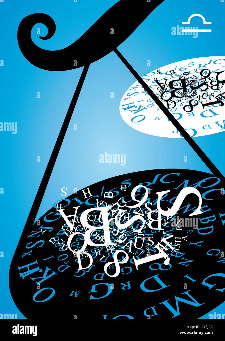 Signe zodiaque balance Banque de photographies et d’images à haute ...