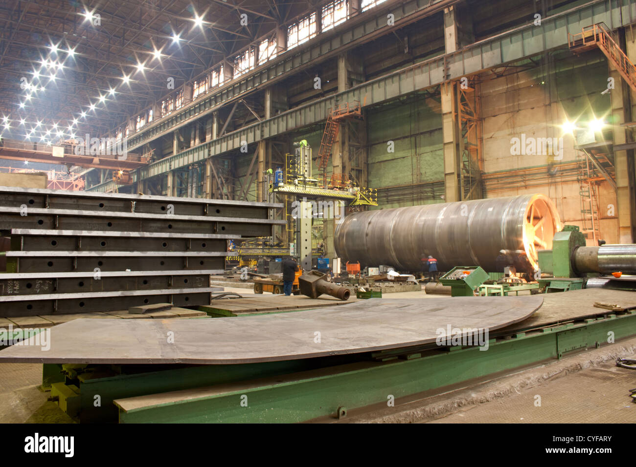 Machinerie lourde ou usine Banque de photographies et d’images à haute ...