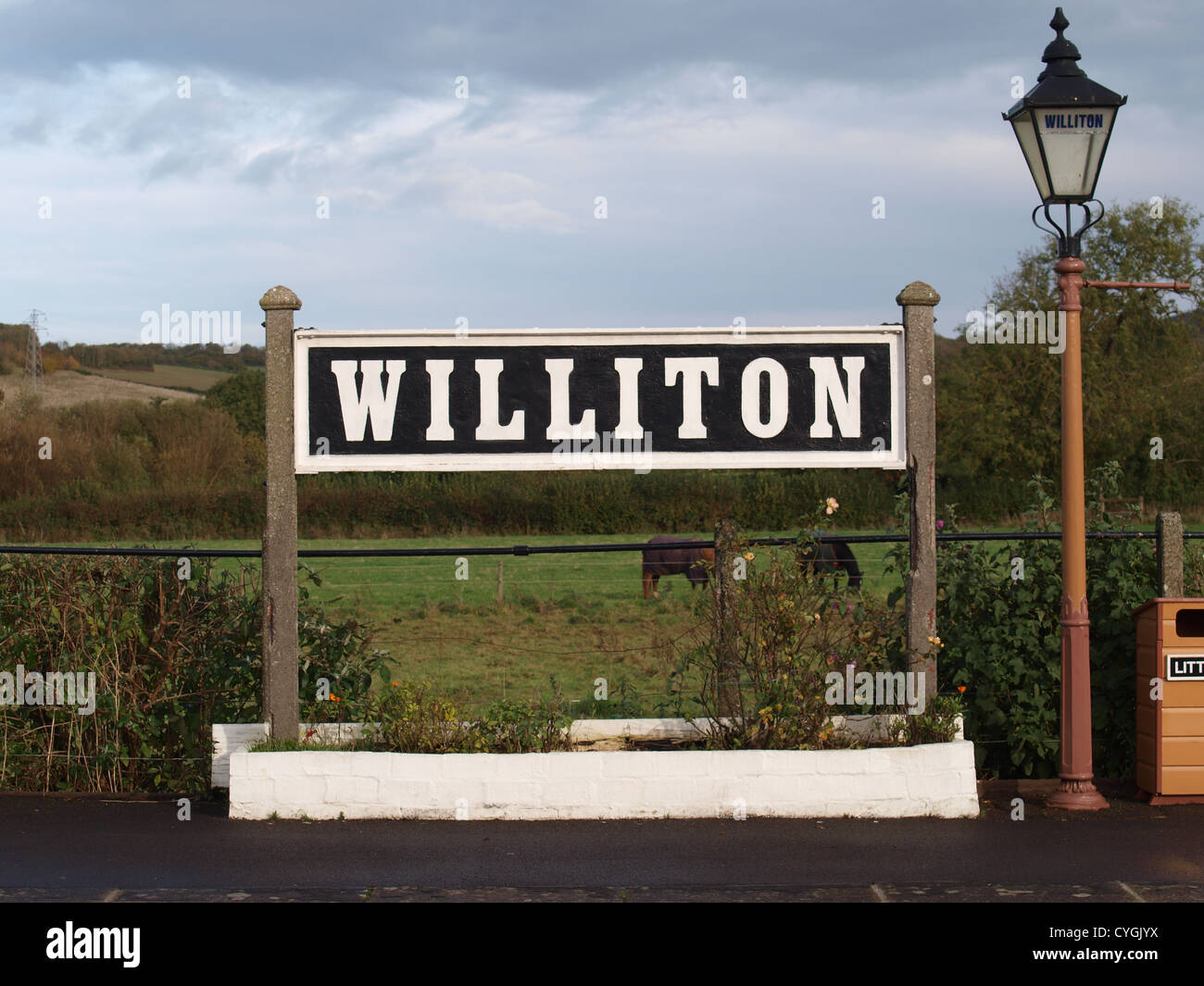 Williton railway station Banque de photographies et d’images à haute ...