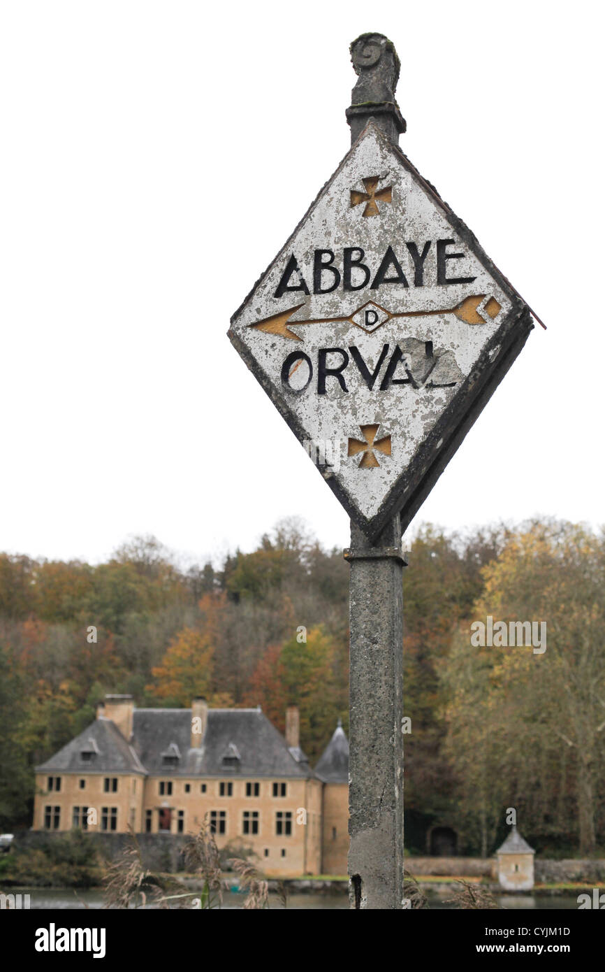 Orval abbey sign Banque de photographies et d’images à haute résolution ...