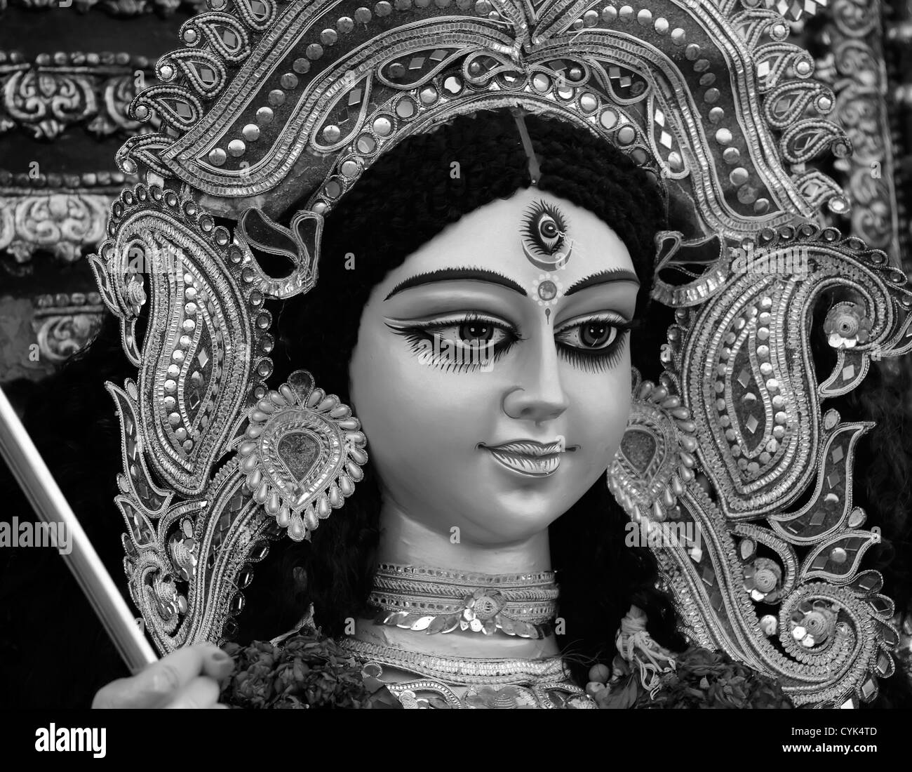 Idole,indiens,Statue,déesse hindoue,,Durga Devi,,Kali Maa,,Indian,Inde ...