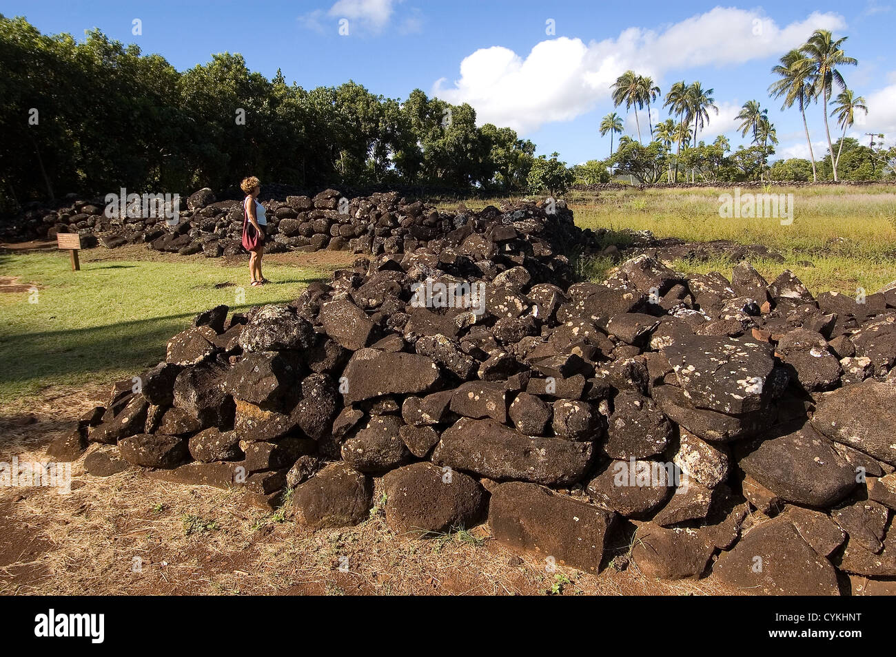 Heiau temple Banque de photographies et d’images à haute résolution - Alamy