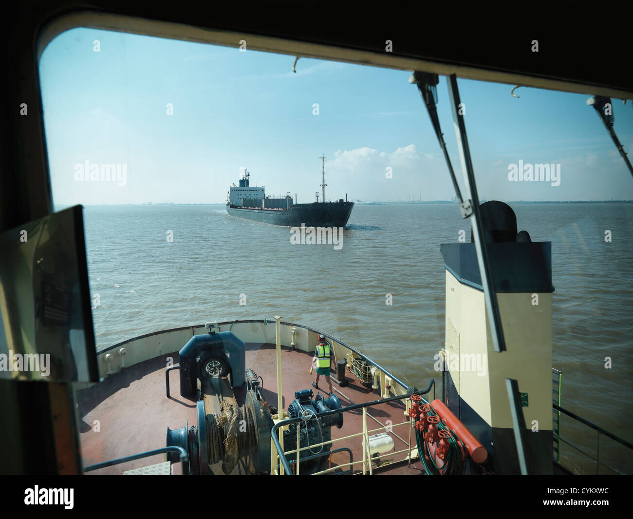 Navire de pont maritime Banque de photographies et d’images à haute ...