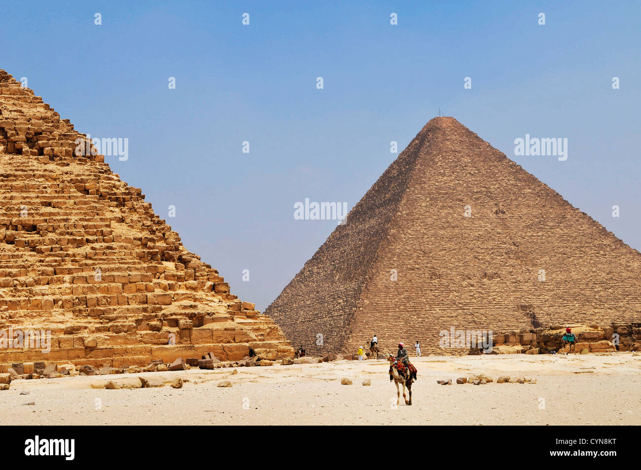 Grandes pyramides de gizeh Banque de photographies et d’images à haute ...