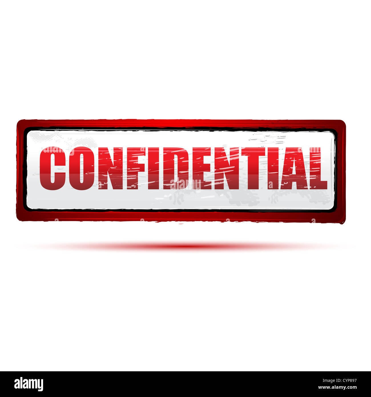 Lettre confidentielle Banque d'images détourées - Alamy