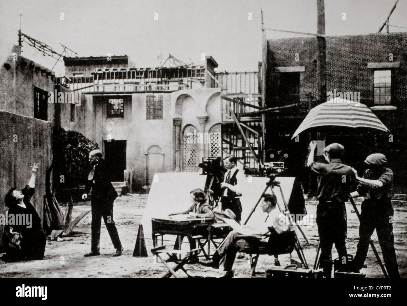 Cinéma, Hollywood, Californie, USA, au début des années 1900 Photo ...