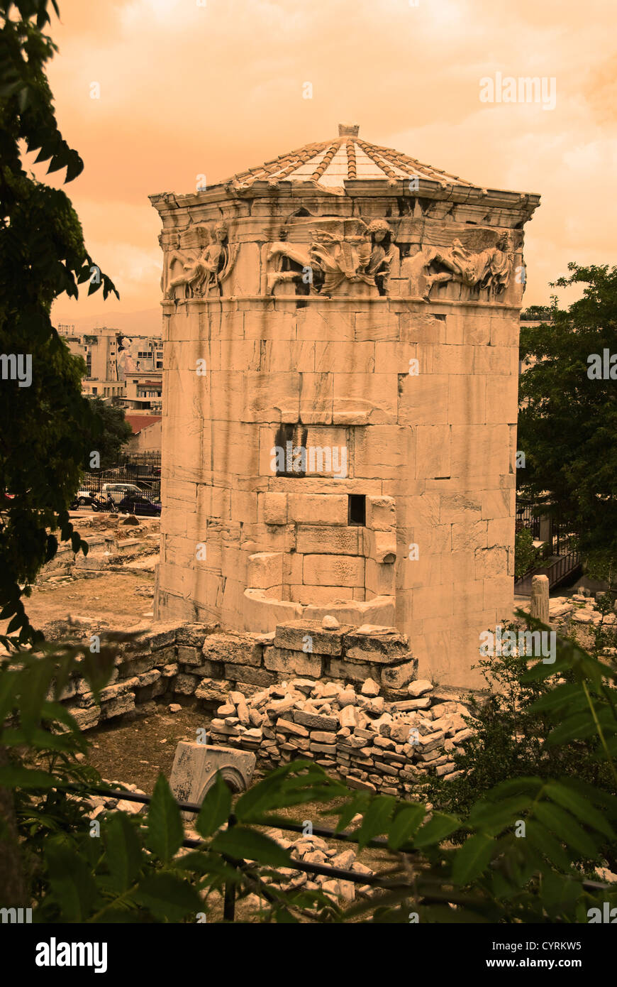 Tour romaine en ruine Banque de photographies et d’images à haute ...