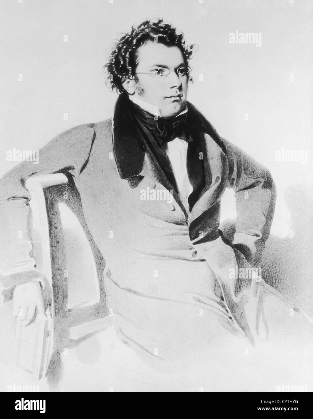 Franz schubert vienna Banque d'images noir et blanc - Alamy