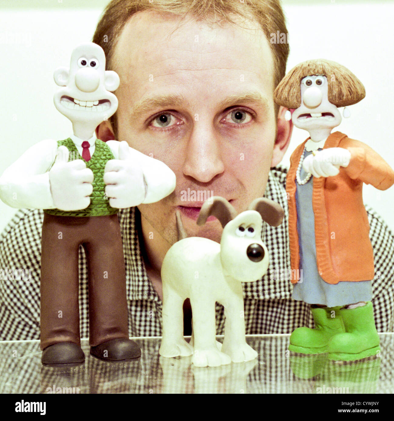 Steve Box personnage clé animateur chez Aardman Animation photographiée ...