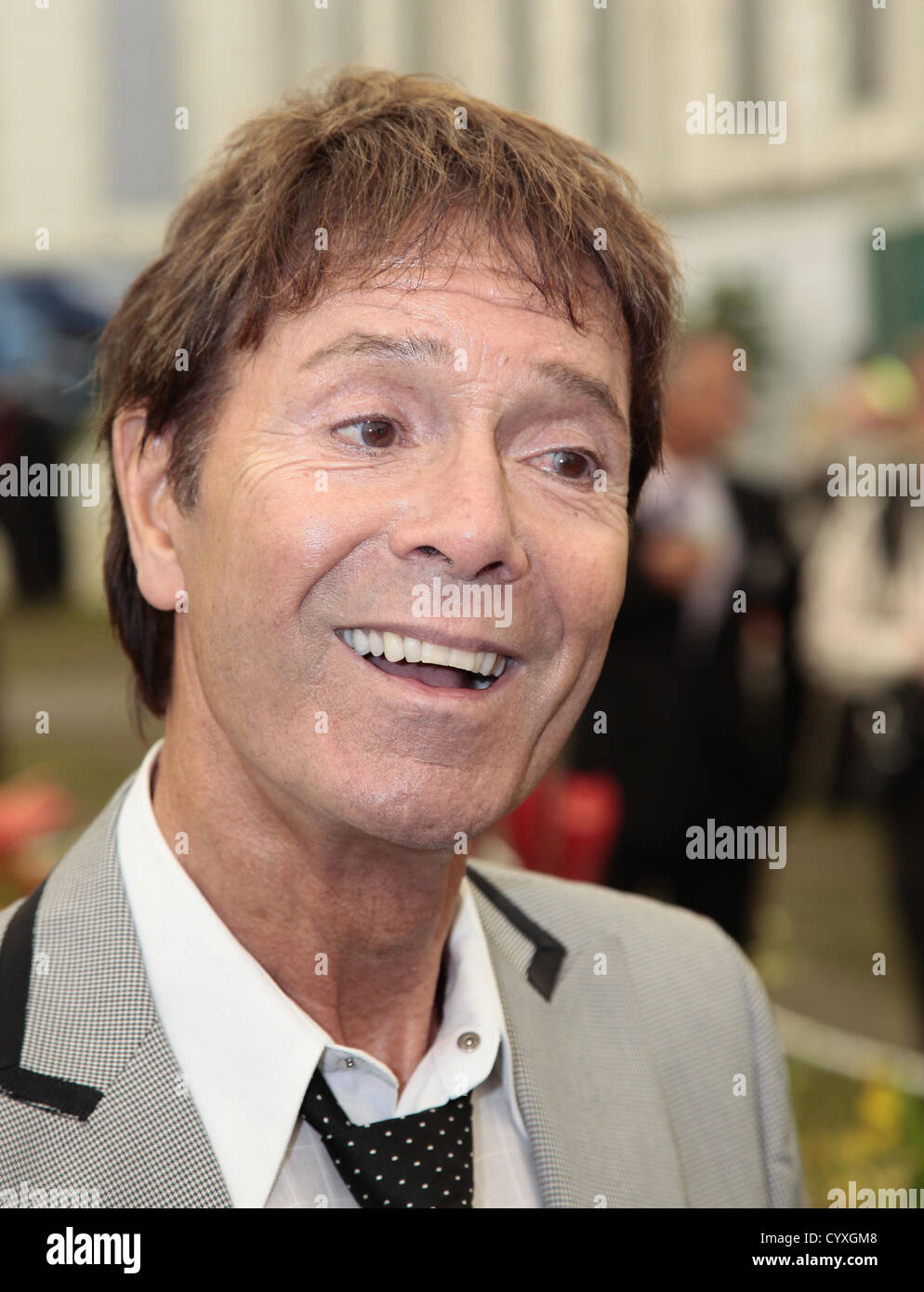 Portrait de la chanteuse monsieur cliff richard Banque de photographies ...