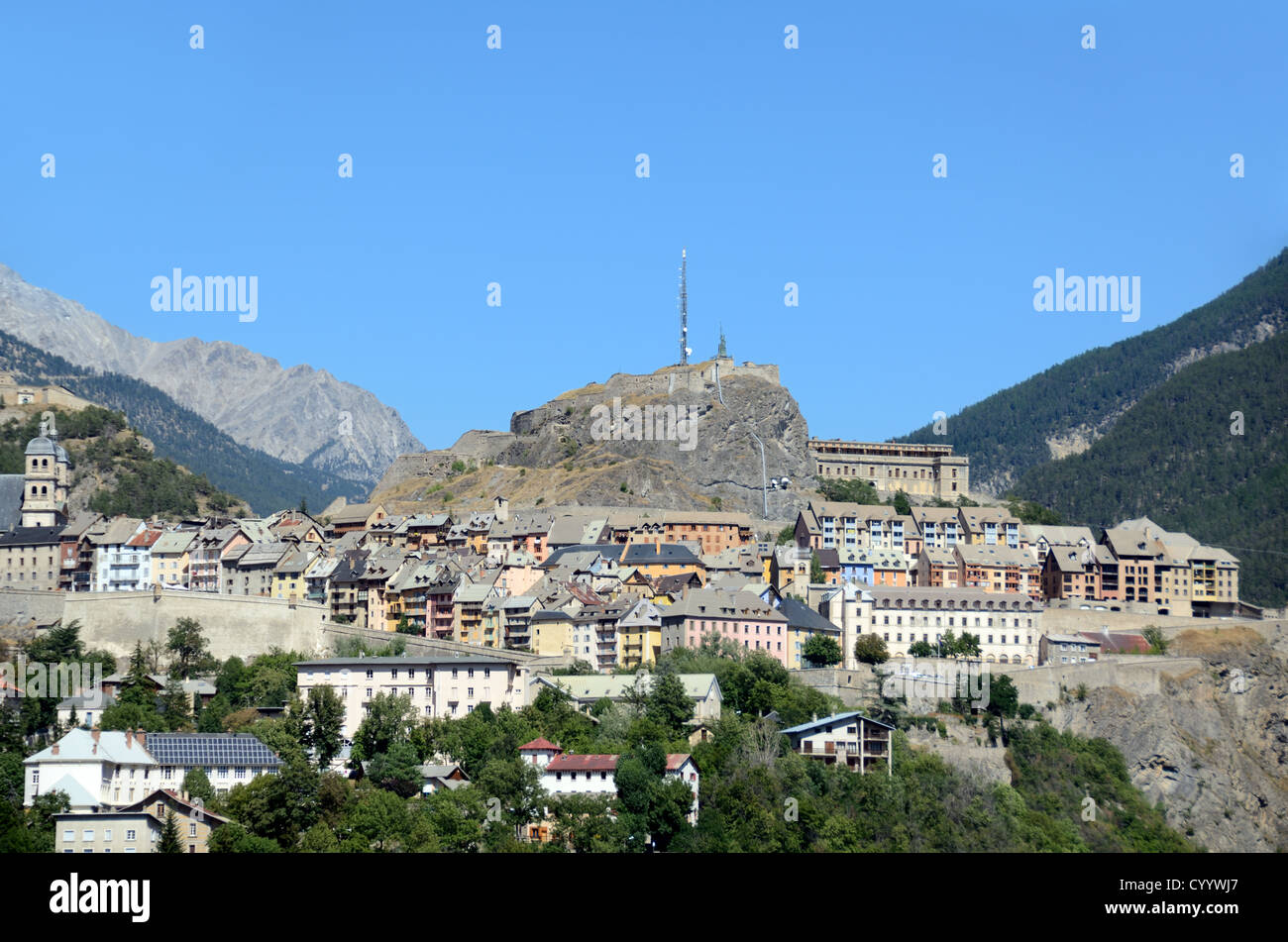 Briancon old city Banque de photographies et d’images à haute ...