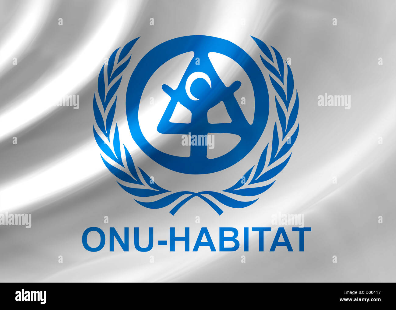 Onu un habitat logo symbol Banque de photographies et d’images à haute ...