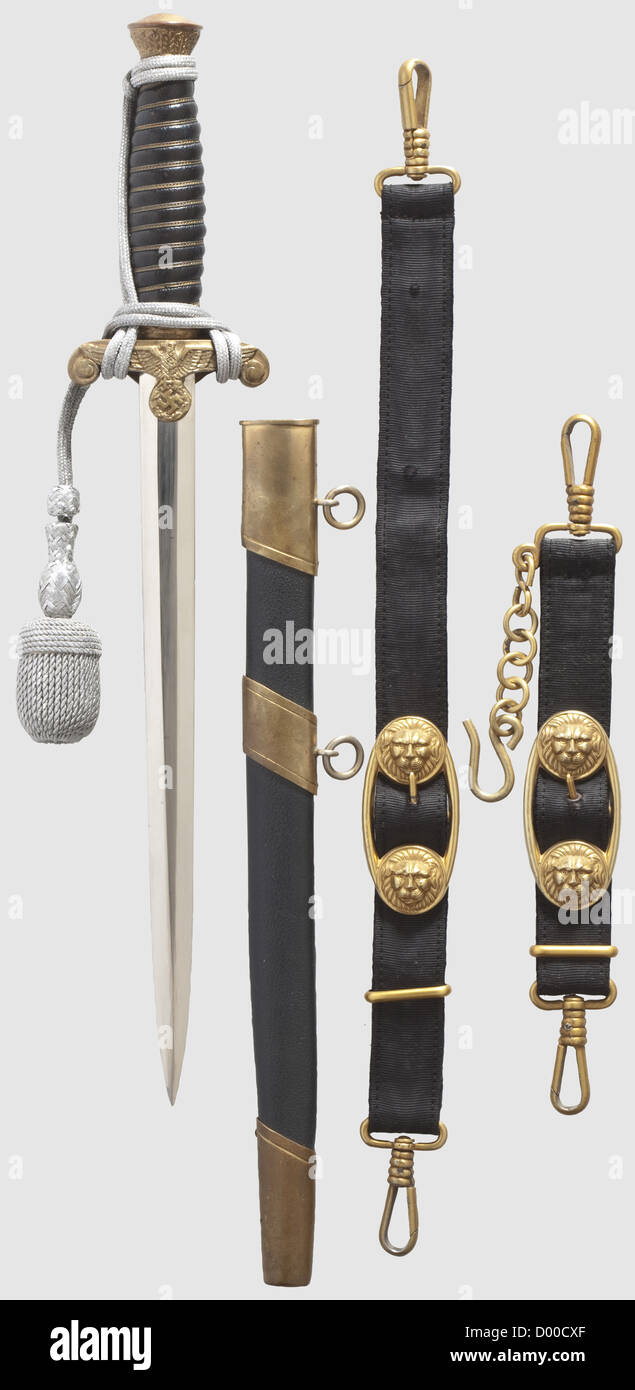 Un modèle 37 poignard pour les officiers de la douane de l'eau avec ...