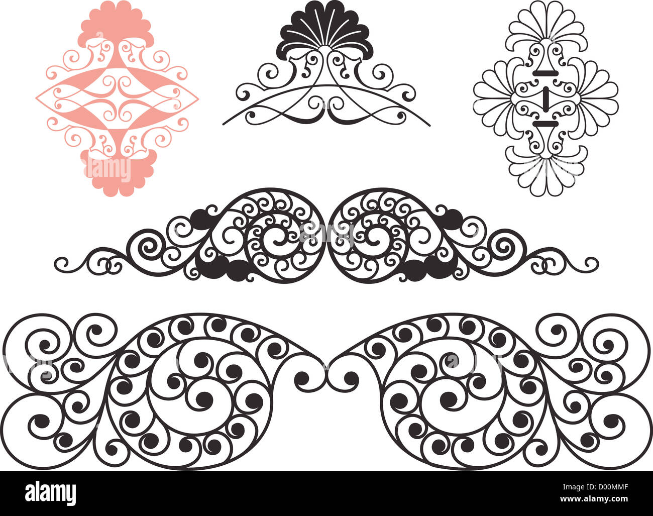 Decoration elements Banque de photographies et d’images à haute ...