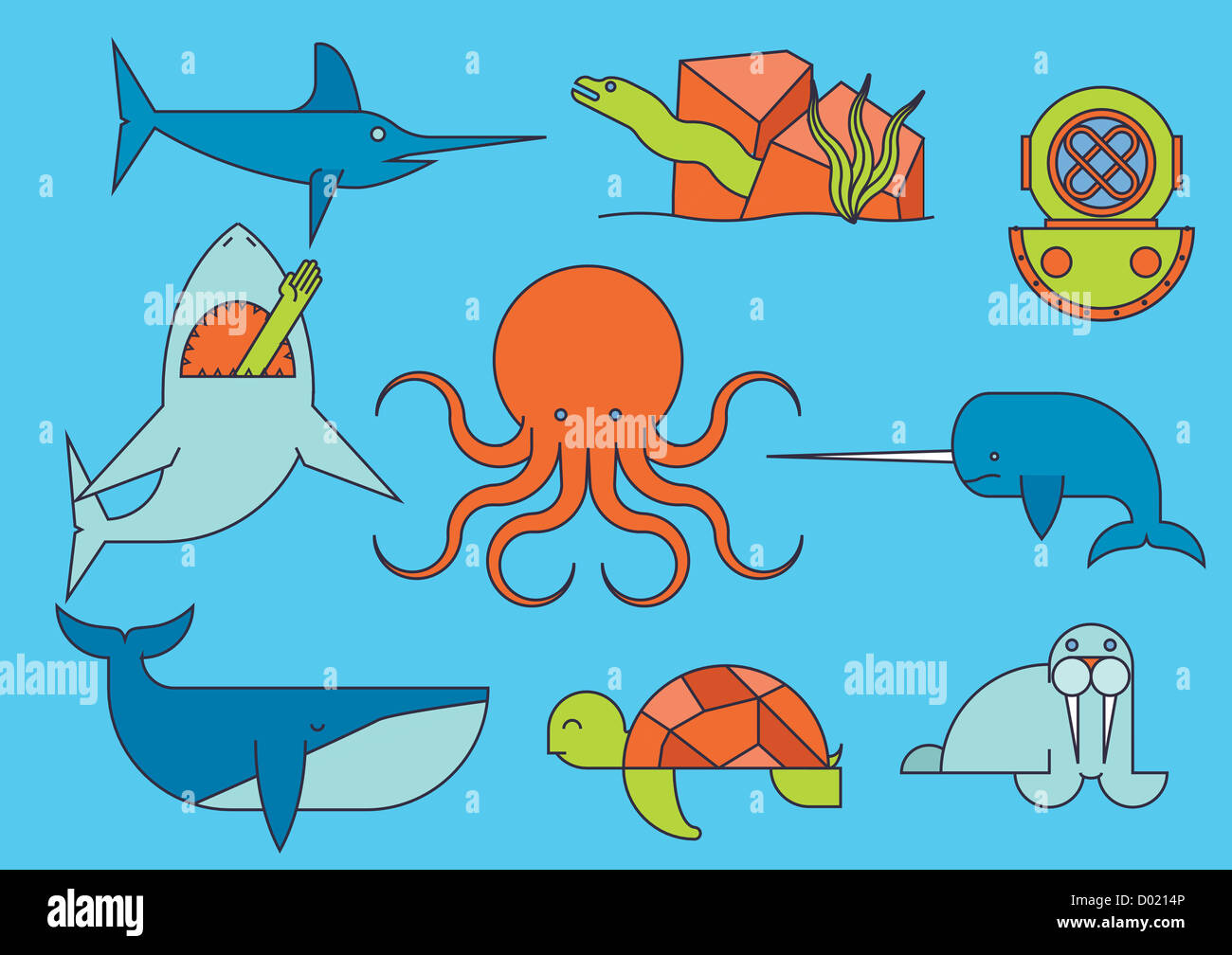 Des animaux de mer Banque de photographies et d’images à haute ...