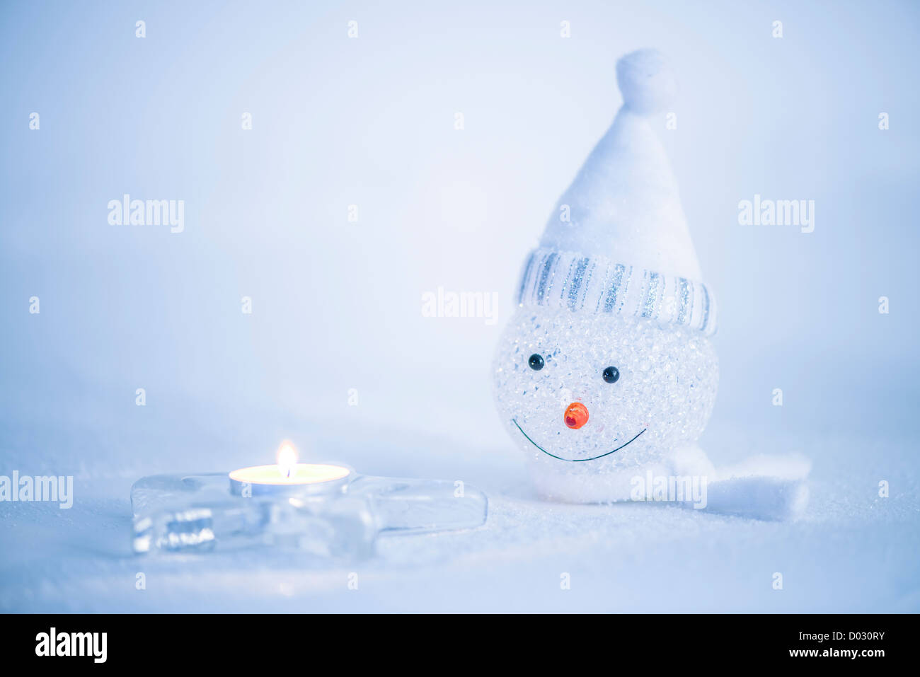 Snowman smiley face Banque de photographies et d’images à haute ...