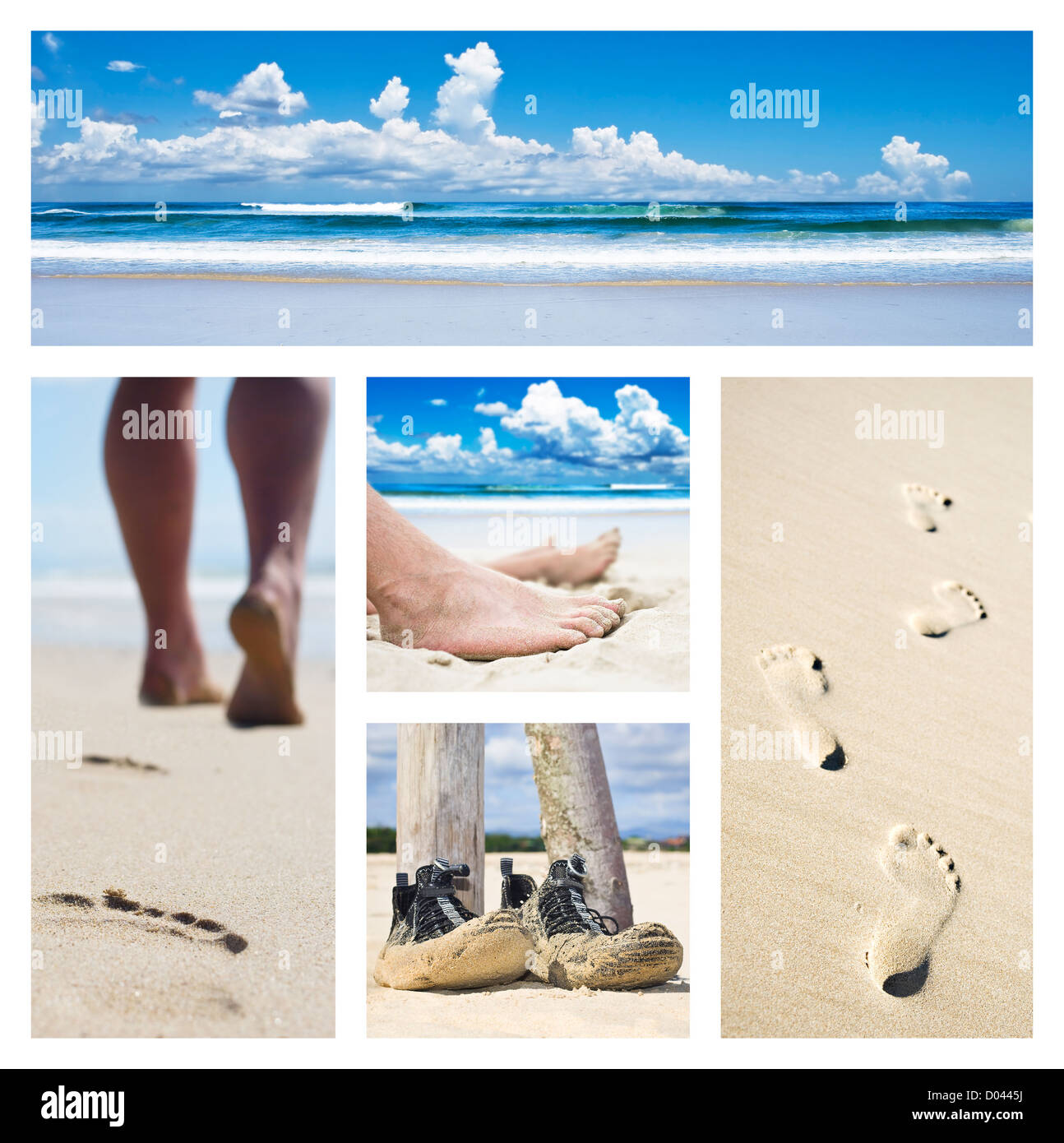 Shoes collage color Banque de photographies et d’images à haute ...