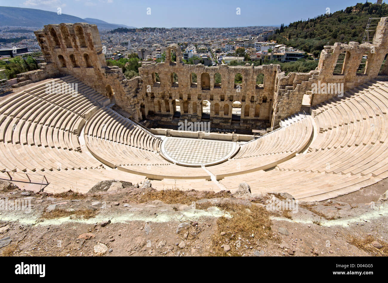 Herodes Atticus Odeon Banque d'image et photos - Alamy