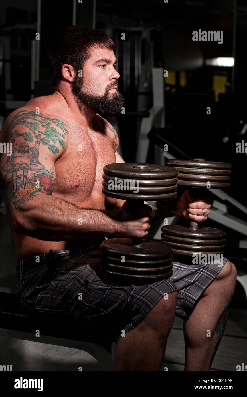 Body builder Banque de photographies et d’images à haute résolution - Alamy