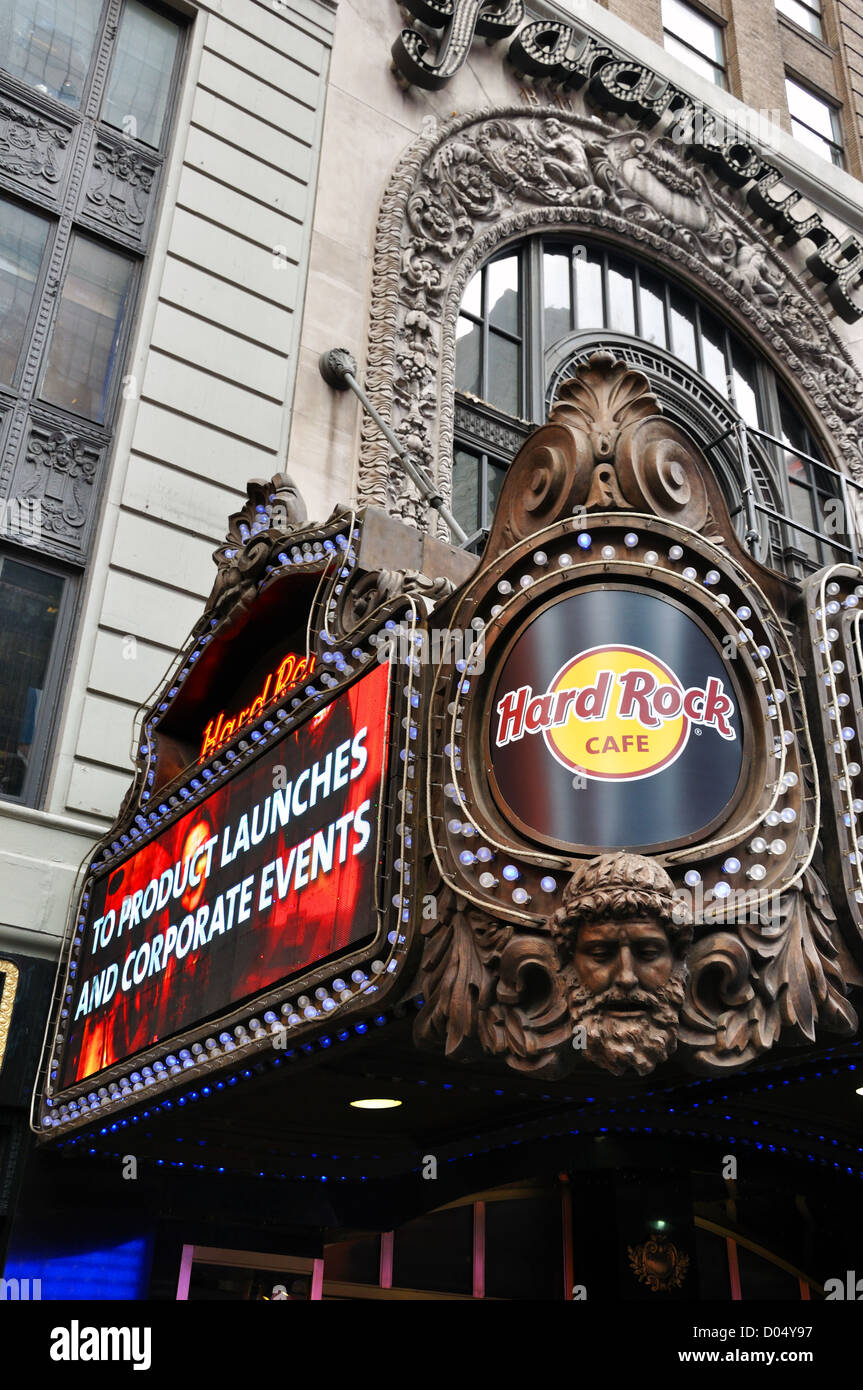 Hard rock café ny Banque de photographies et d’images à haute ...
