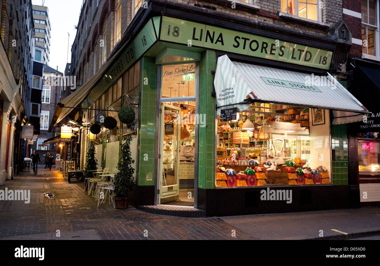Lina magasins charcuterie italienne Banque de photographies et d’images ...