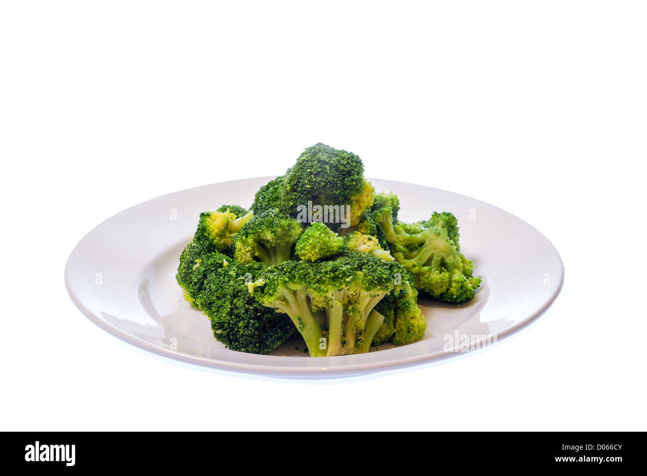 Brocoli assiette Banque d'images détourées - Alamy