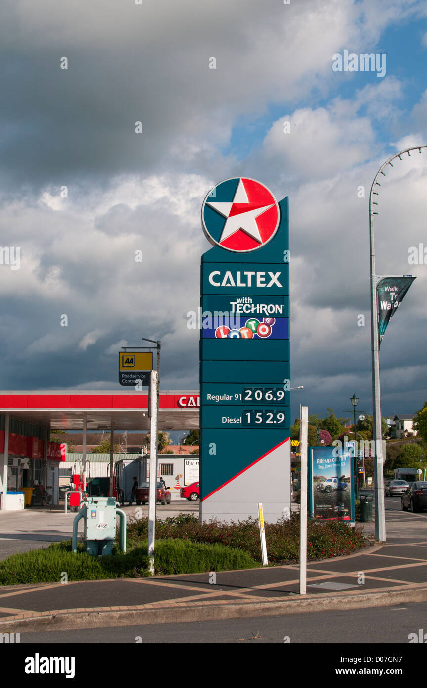 Caltex petrol station Banque de photographies et d’images à haute ...