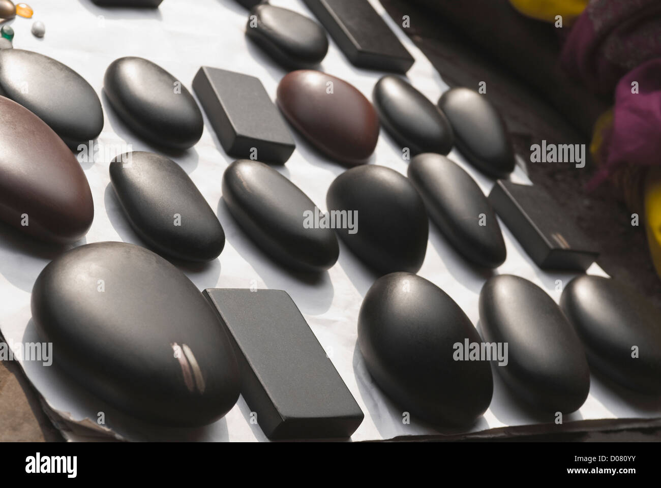 Gold testing stone Banque de photographies et d’images à haute ...