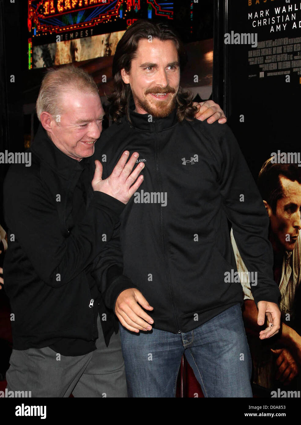Dicky Eklund et Christian Bale Los Angeles Premiere de "The Fighter ...