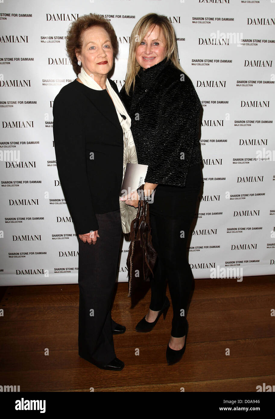Dorothy Stone et Kelly Stone Sharon Stone lance sa Collection Damiani ...