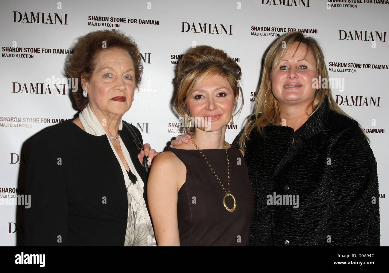Dorothy Stone, Silvia Damian et Kelly Stone Sharon Stone lance sa ...