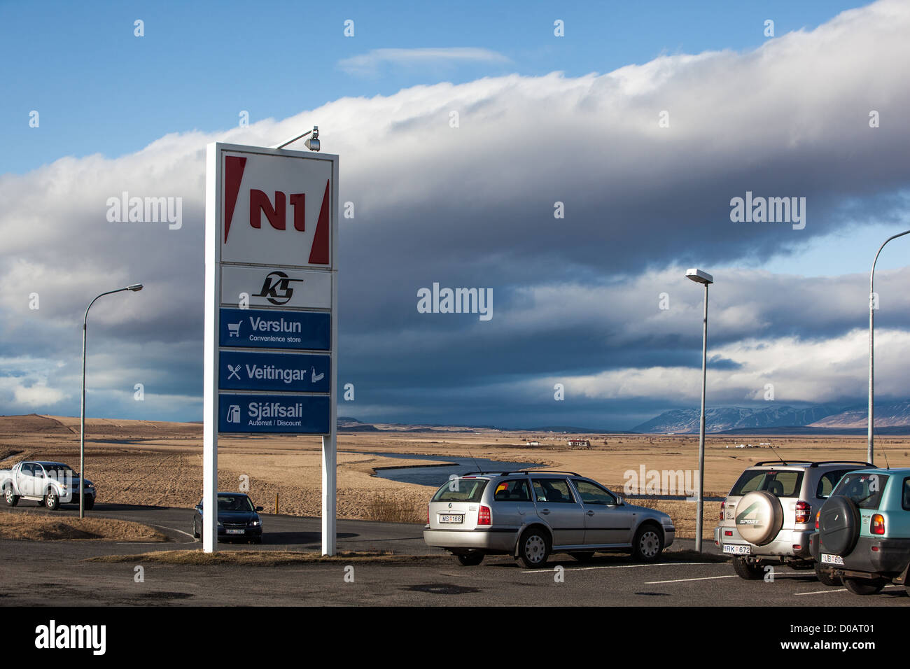N1 fuel station Banque de photographies et d’images à haute résolution ...