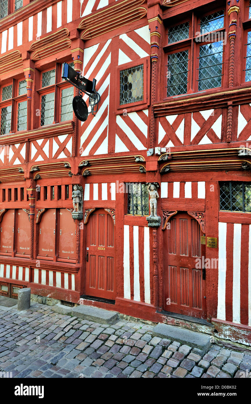 Ti Koz house, Rennes, France Photo Stock - Alamy