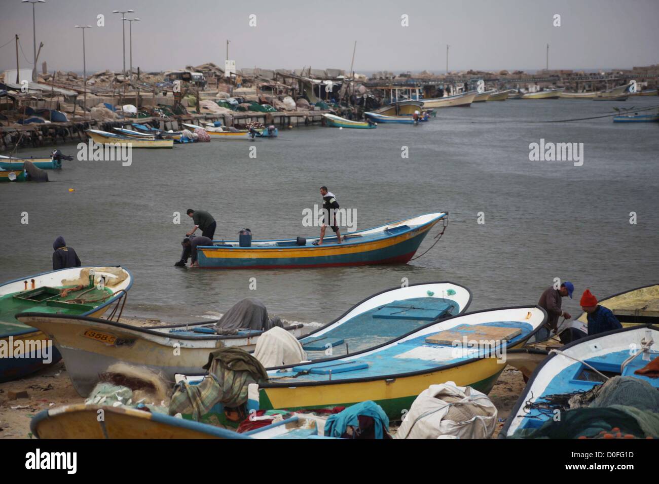 24 novembre 2012 - La ville de Gaza, bande de Gaza, territoire ...
