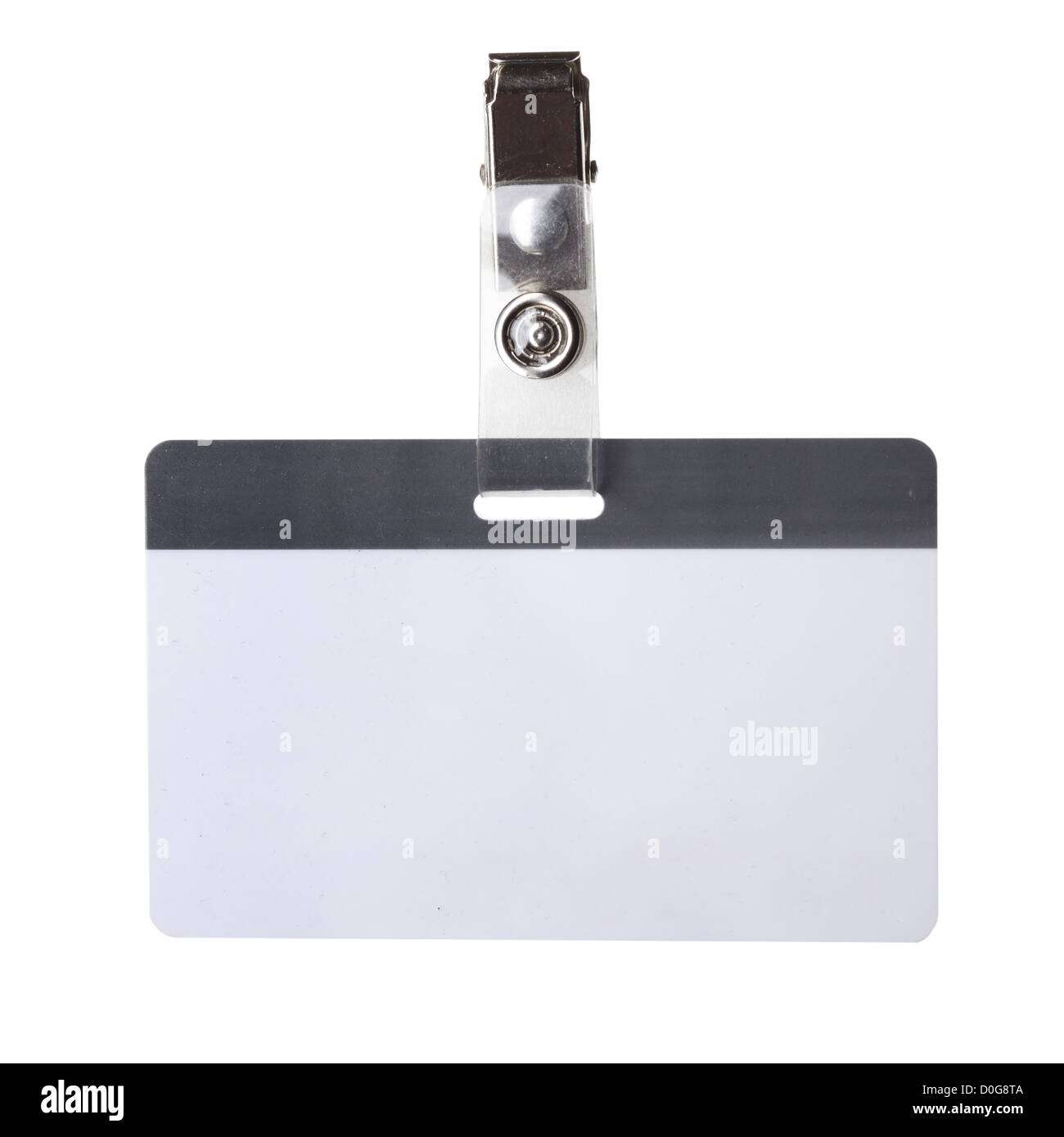 Badge d'identification en plastique Banque de photographies et d’images ...