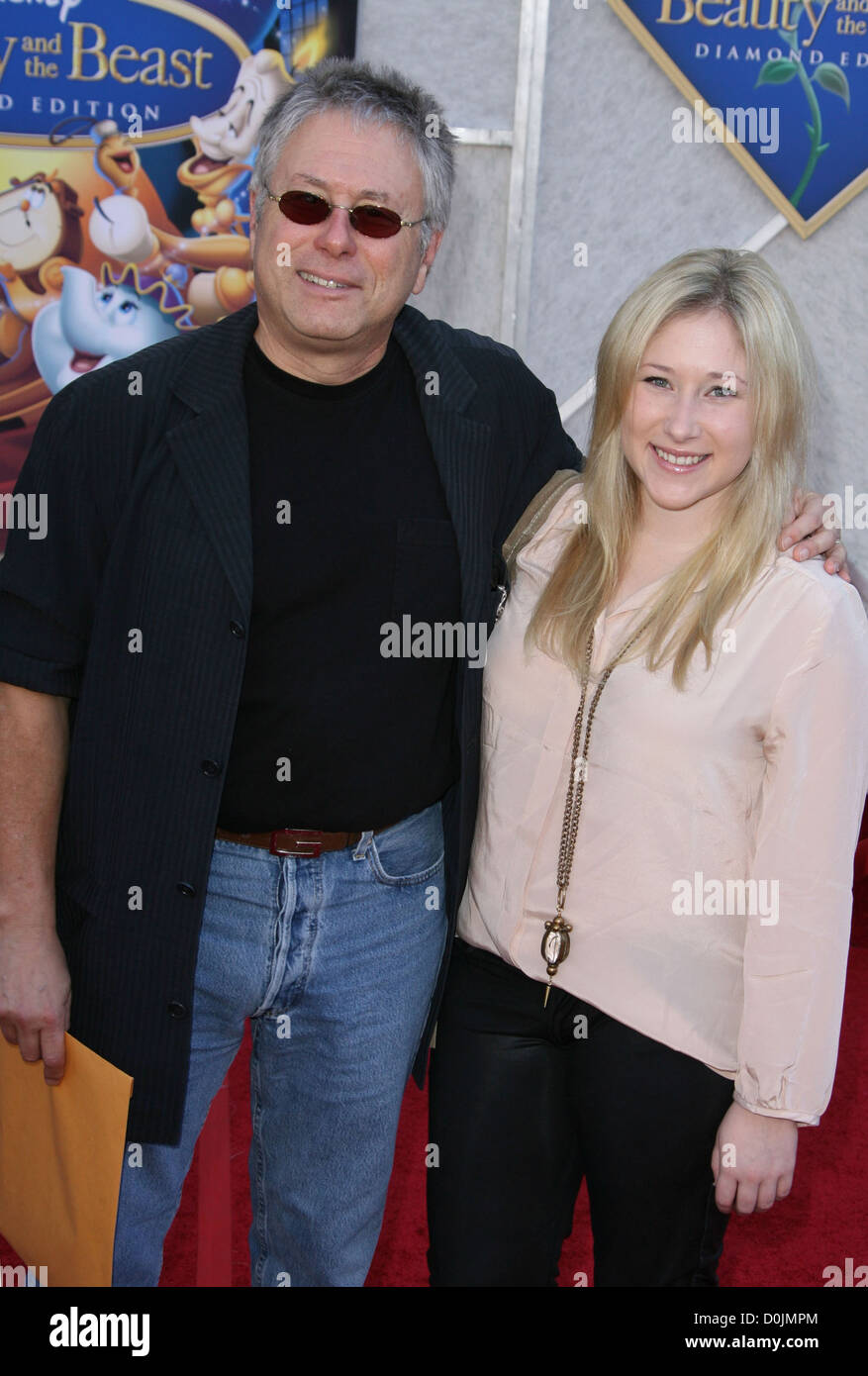 Alan Menken et sa fille Anna UN Sing-A LONGTEMPS Premiere de 'La Belle ...
