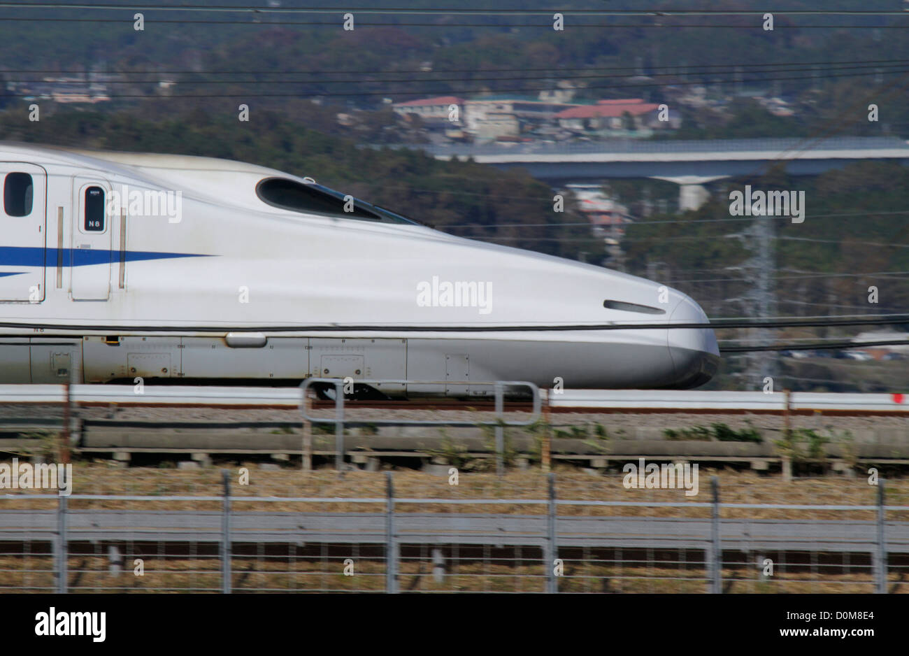 Japanese n700 shinkansen train Banque de photographies et d’images à ...