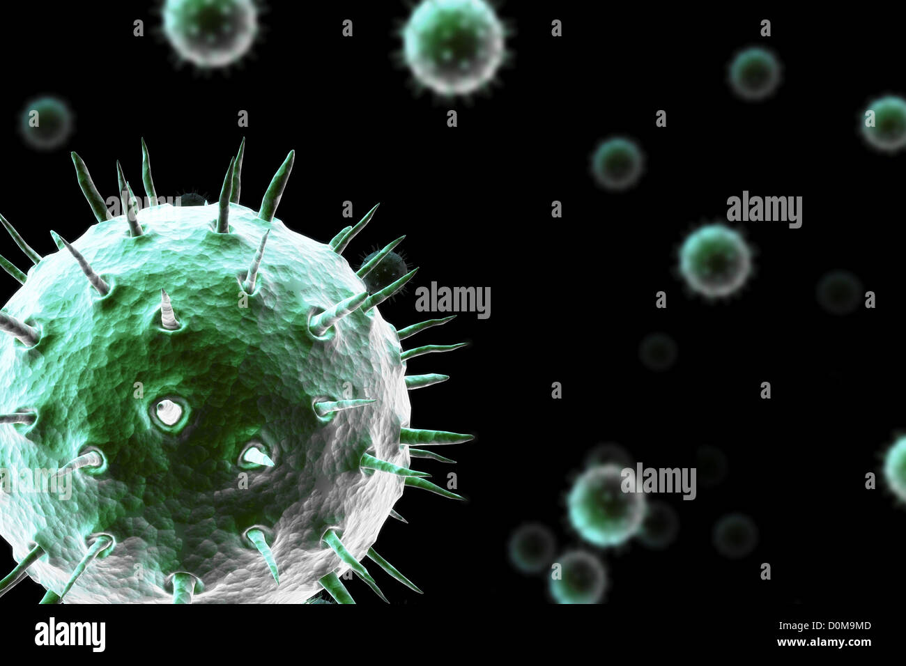Virus microscope électronique Banque de photographies et d’images à ...