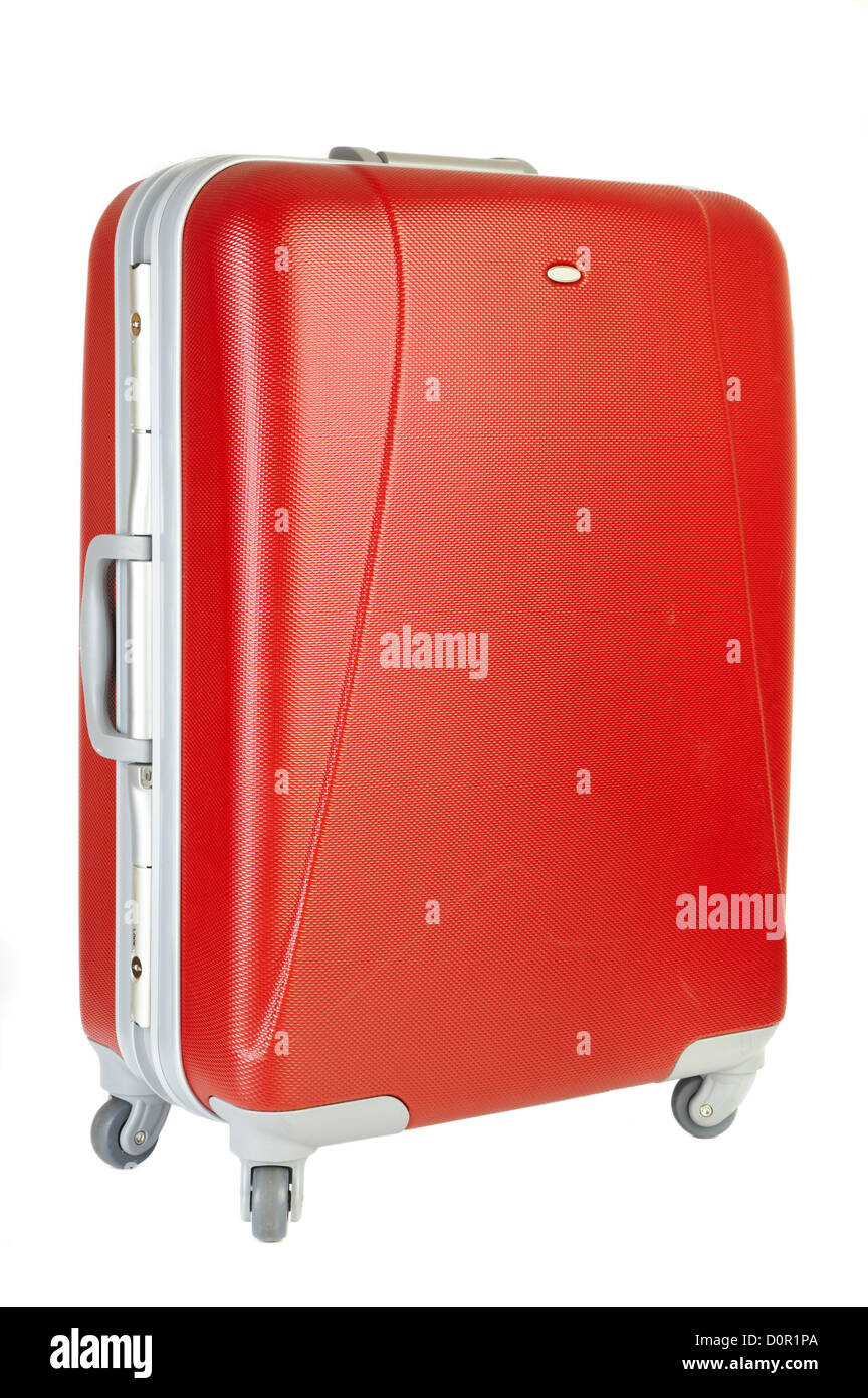 Valise rouge Banque de photographies et d’images à haute résolution - Alamy