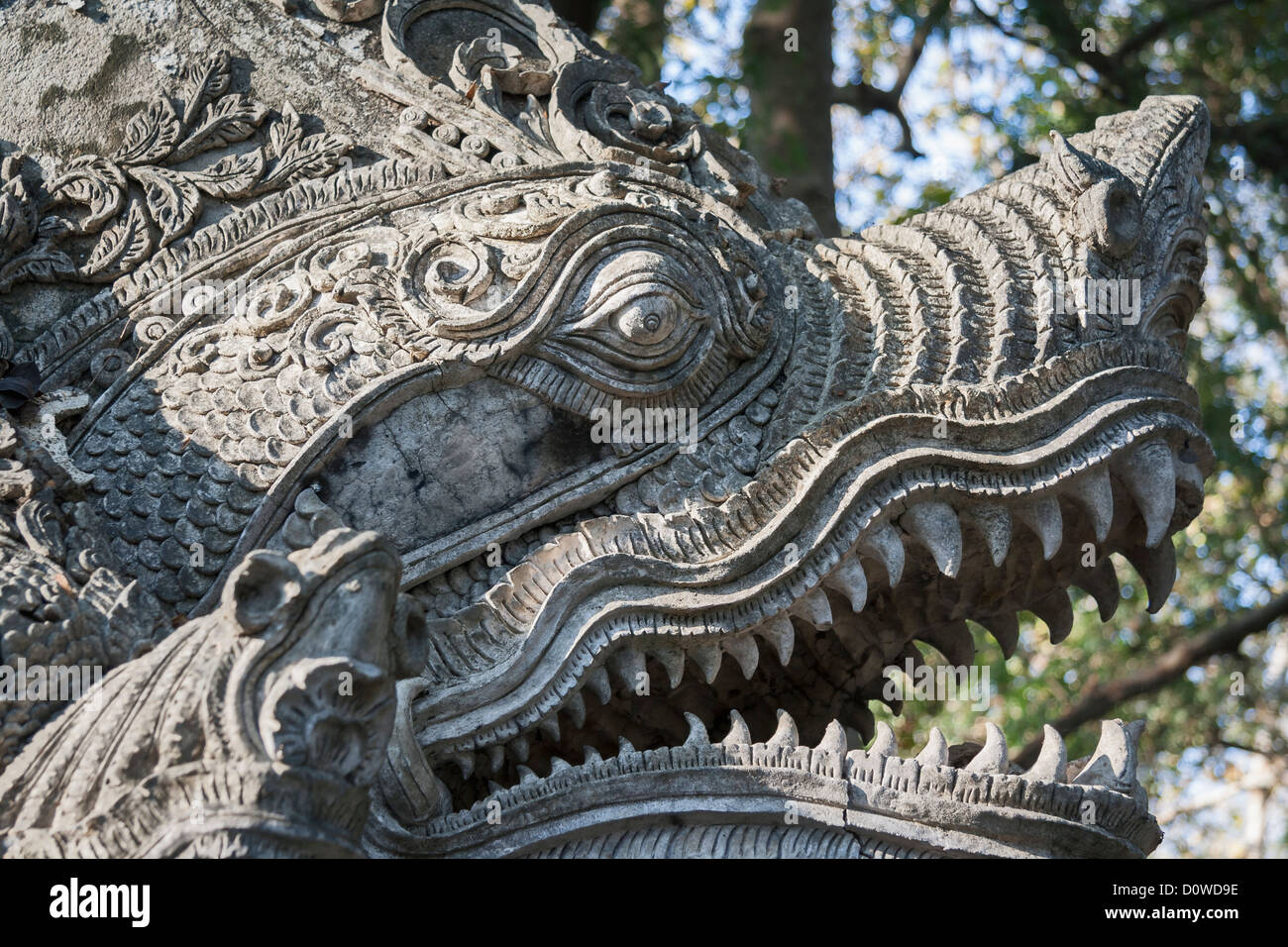 Seven headed naga Banque de photographies et d’images à haute ...