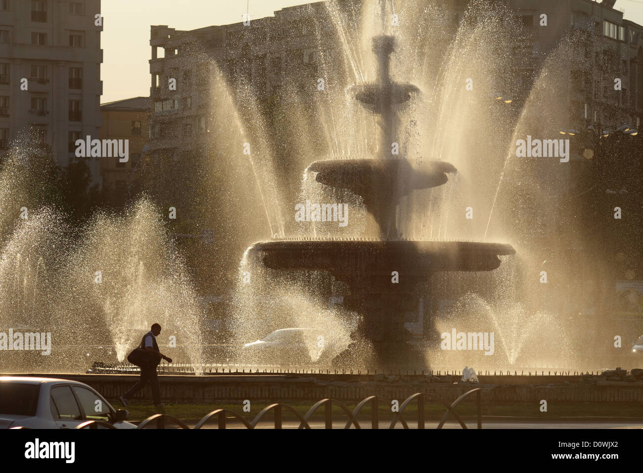 Fontaine bucarest roumanie Banque de photographies et d’images à haute ...