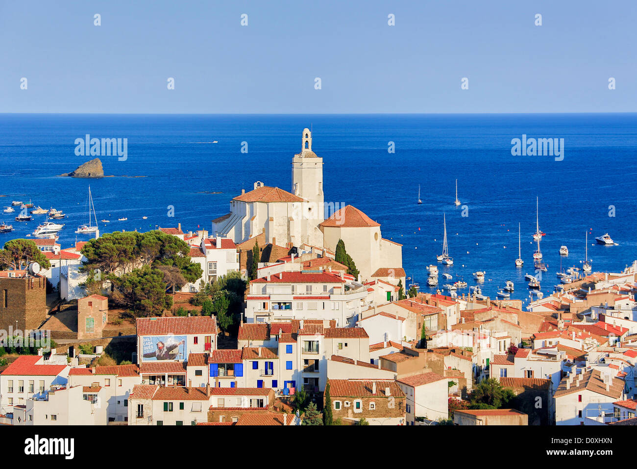 Cadaques plage bateaux Banque de photographies et d’images à haute ...