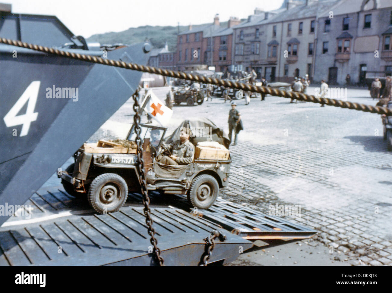 Opération, Overlord, Normandie, American, de l'armée, la Croix Rouge ...