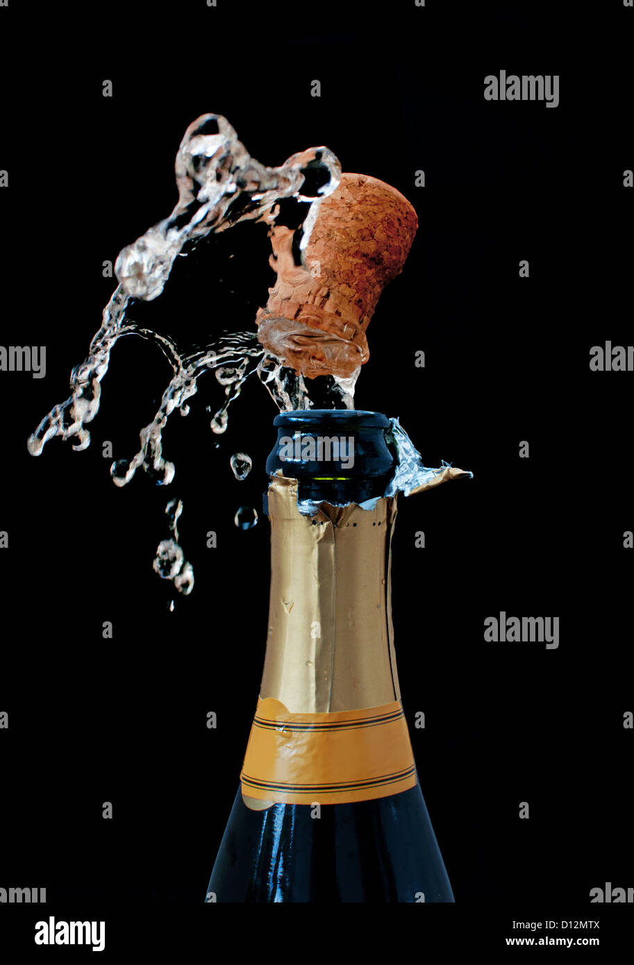 Champagne explosion Banque de photographies et d’images à haute ...