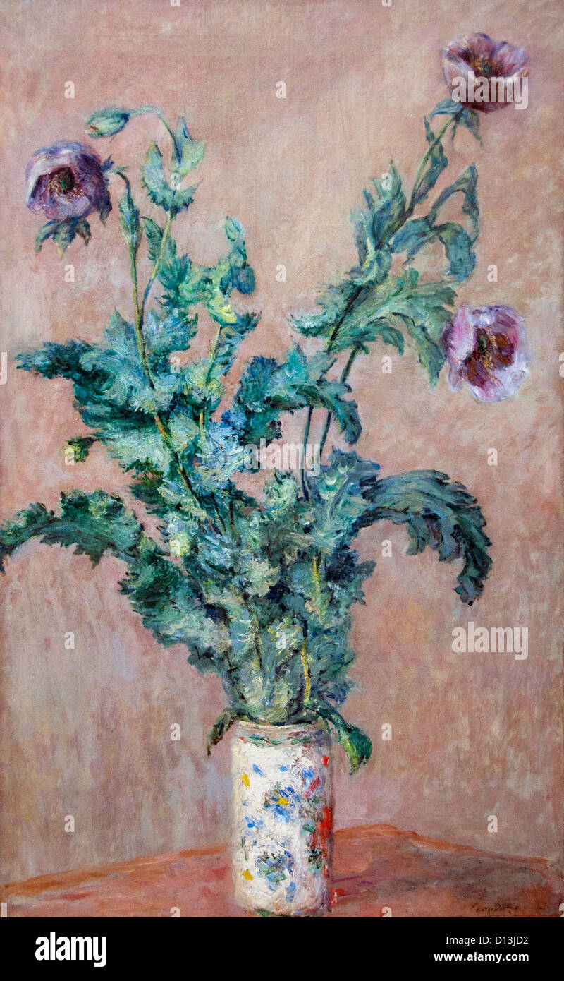 Vase de coquelicots de Claude Monet Claude Monet 1883 - 1840 1926 ...