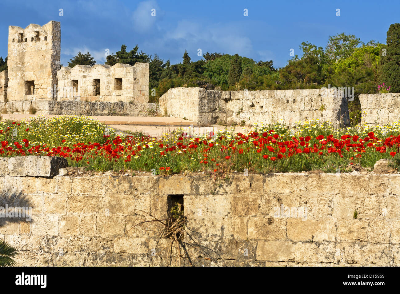 Château des templiers de rhodes Banque de photographies et d’images à ...
